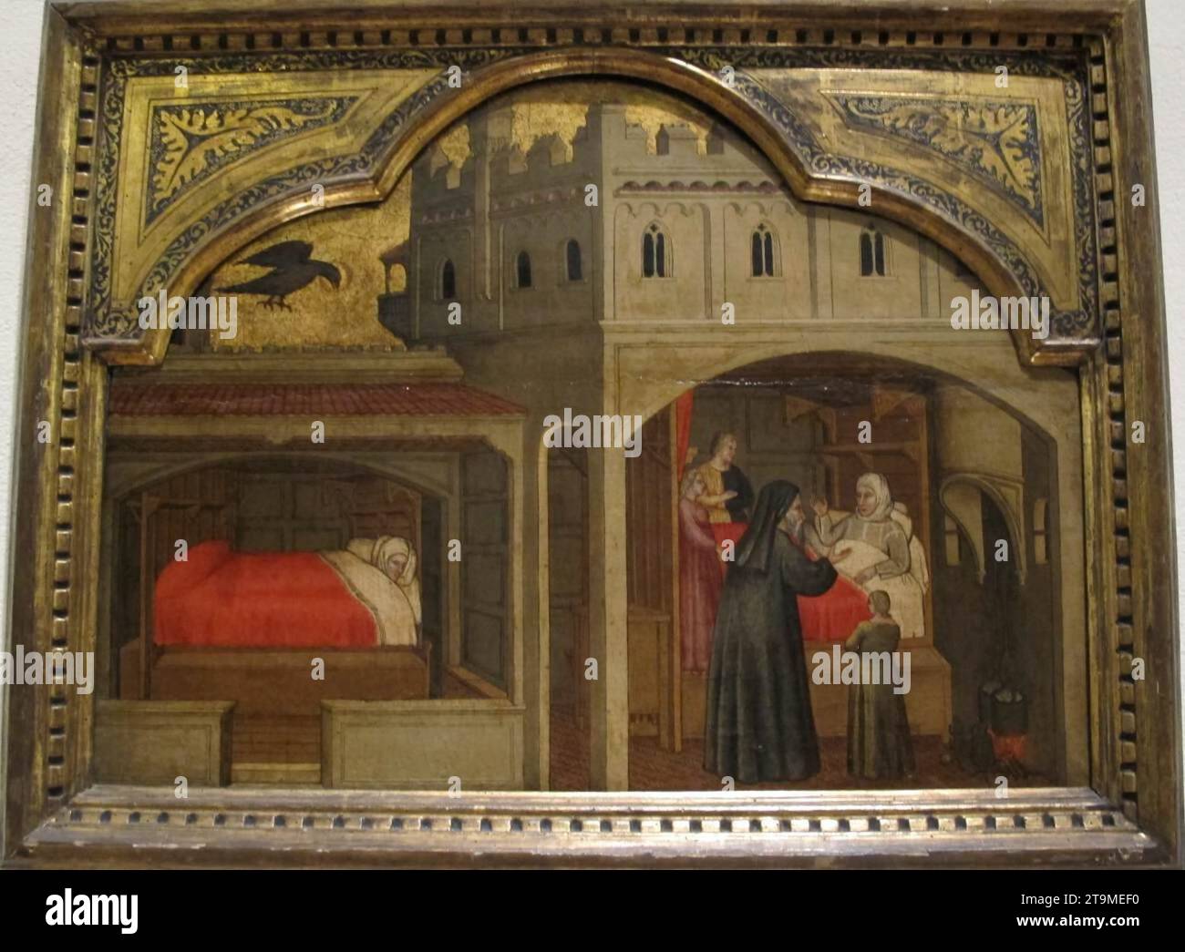 St Eligius's Mother Told of Her Son's Future Fame 1390s by Martino Da ...