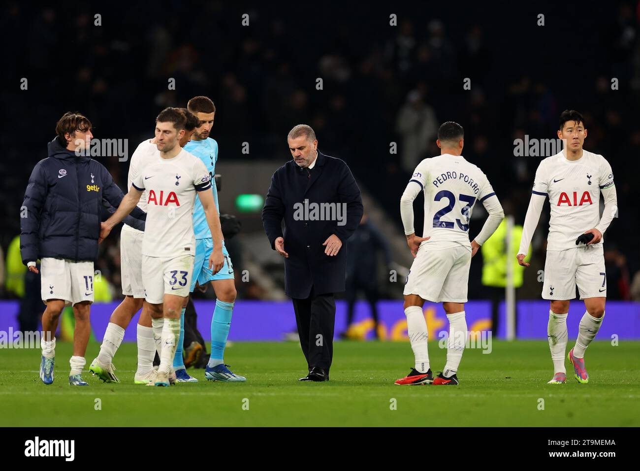 Tottenham Hotspur Stadium, London, UK. 26th Nov, 2023. Premier League ...