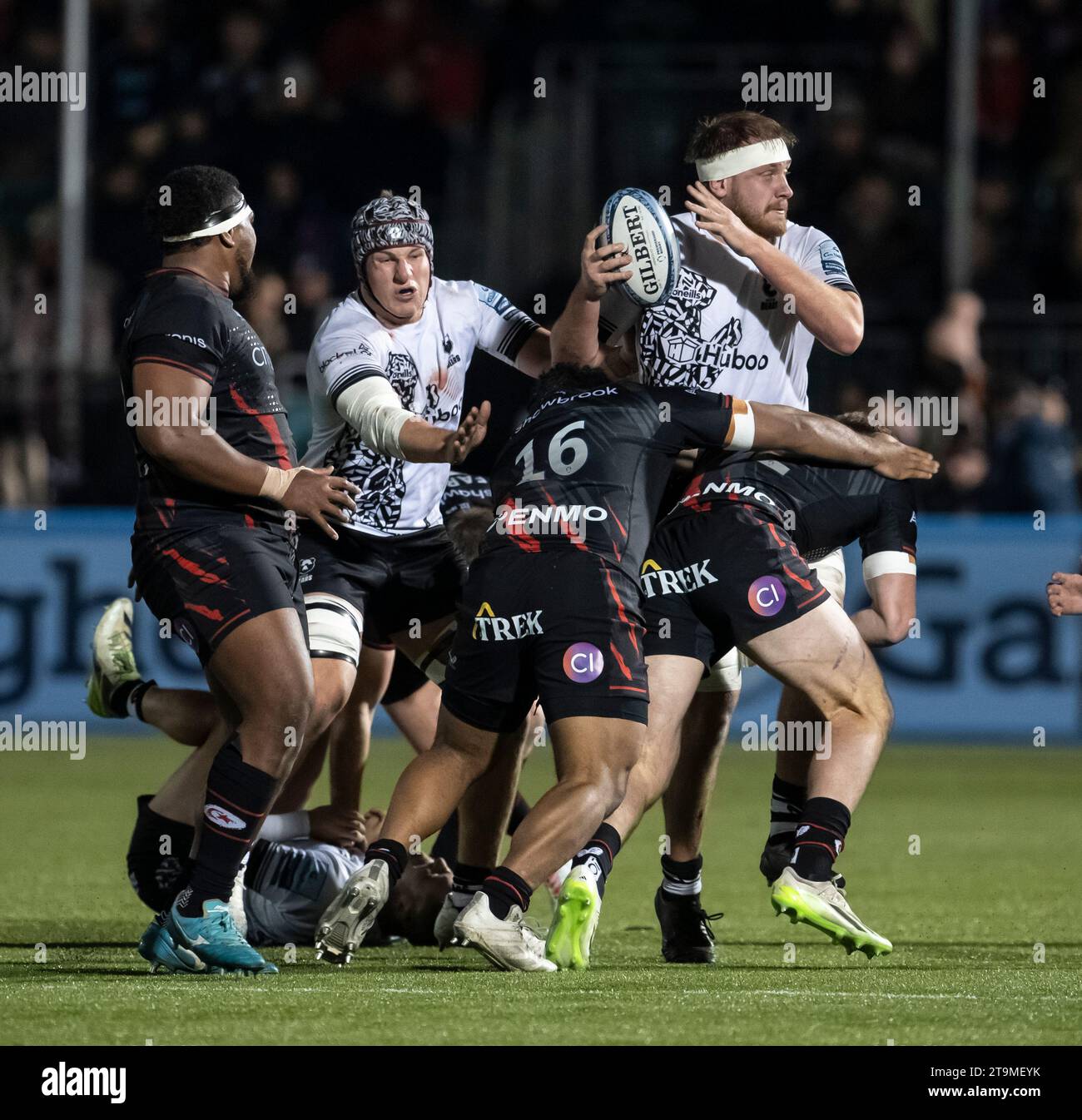 Joe Batley of Bristol Bears in action during the Gallagher Premiership ...