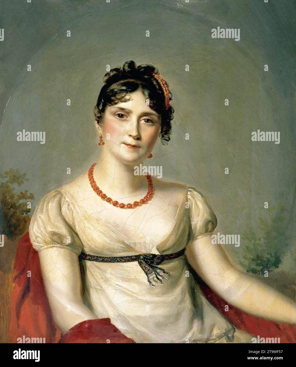 Portrait of the Empress Josephine of France c. 1812 by Firmin Massot ...