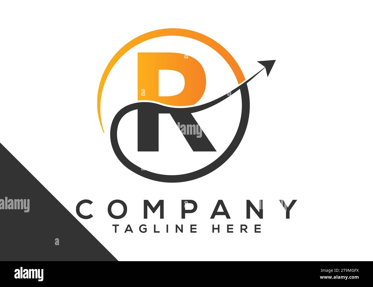 Letter R Finance Logo Design Vector Template. Marketing And Financial ...