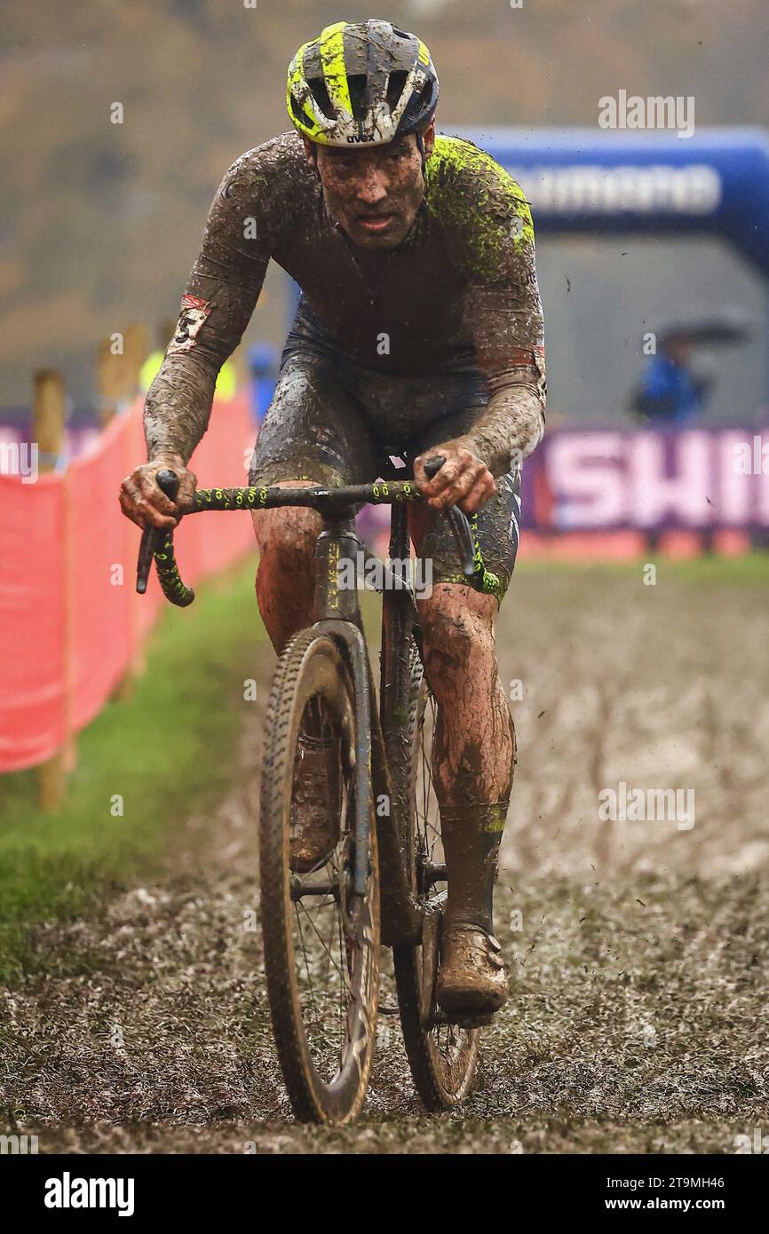 Dublin, Ireland. 26th Nov, 2023. Swiss Kevin Kuhn pictured in action ...