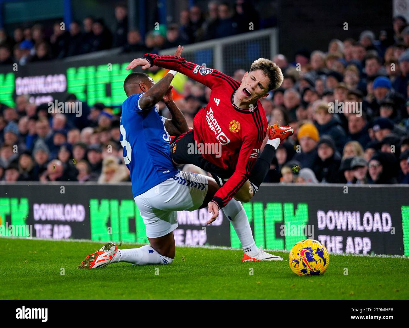 Alejandro garnacho everton hi-res stock photography and images - Alamy
