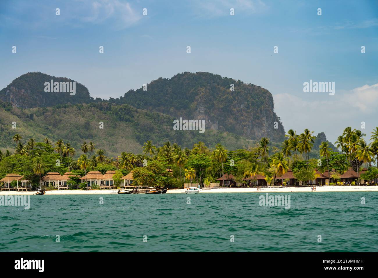 Sivalai Beach und Sivalai Beach Resort, Insel Koh Mook, Thailand, Asien ...