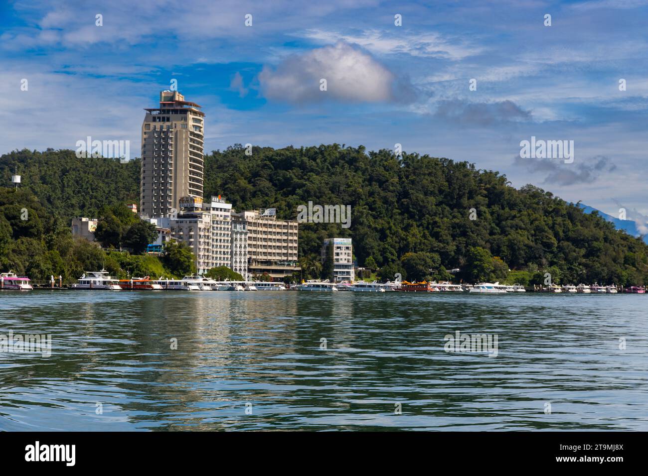 Sun Moon Lake, Yuchi, Taiwan - October 9, 2023: Sun Moon Lake, Nantou ...