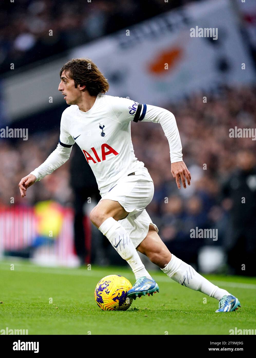Tottenham Hotspur's Bryan Gil during the Premier League match at ...