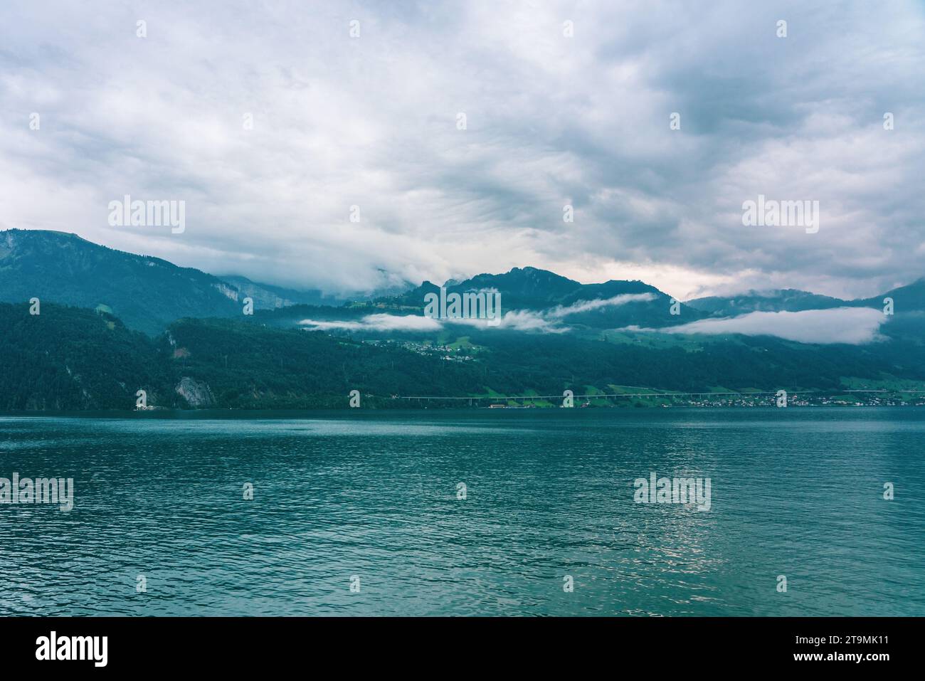 Panoramic view of Lake Lucerne in Switzerland Stock Photo - Alamy