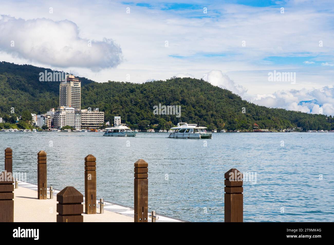 Sun Moon Lake, Yuchi, Taiwan - October 9, 2023: Sun Moon Lake, Nantou ...