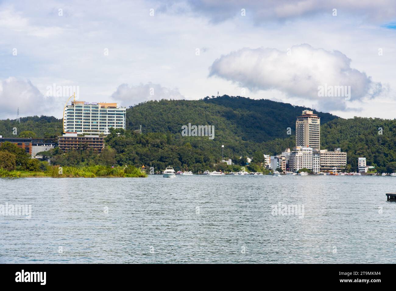 Sun Moon Lake, Yuchi, Taiwan - October 9, 2023: Sun Moon Lake, Nantou ...