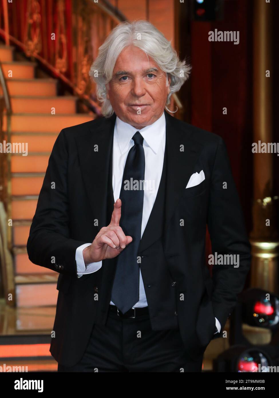 Rome, Rai auditorium of the Foro Italico, TV broadcast "Dancing with ...