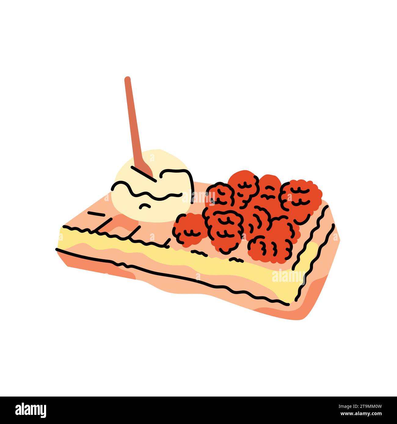Waffled vector vectors hi-res stock photography and images - Alamy