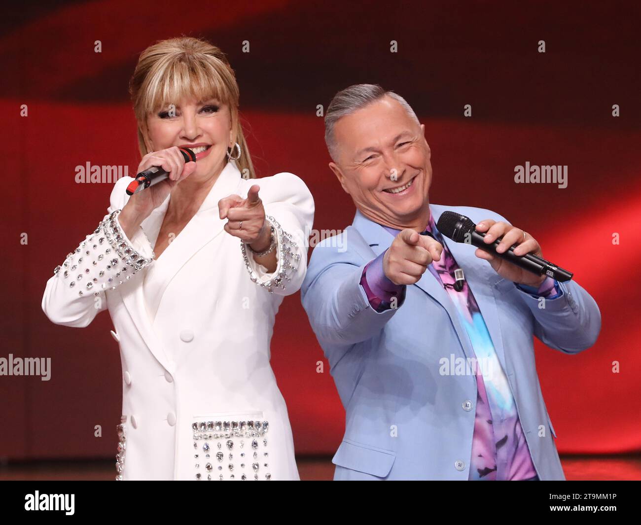 Rome, Rai auditorium of the Foro Italico, TV broadcast "Dancing with ...