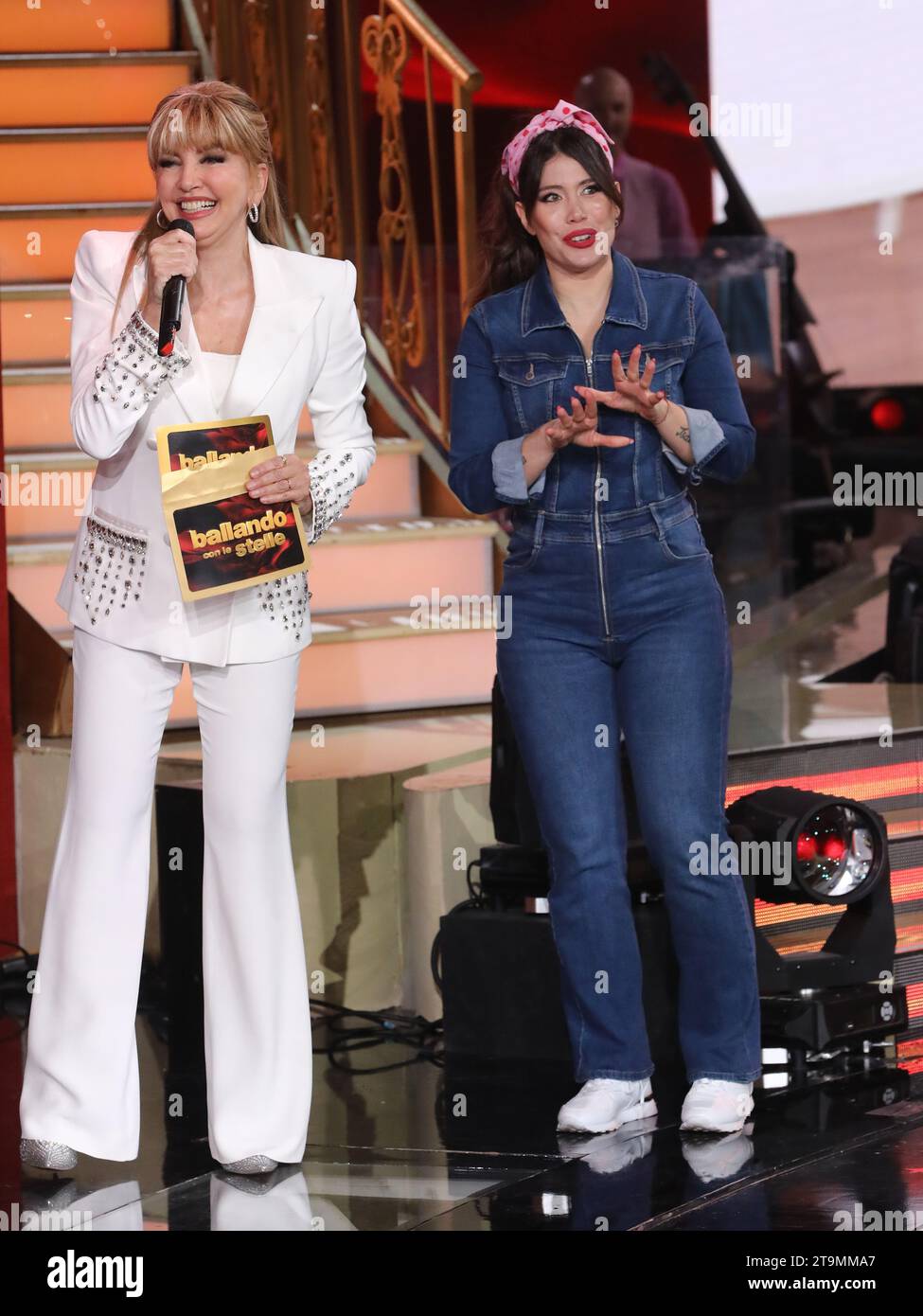 Rome, Rai auditorium of the Foro Italico, TV broadcast "Dancing with ...
