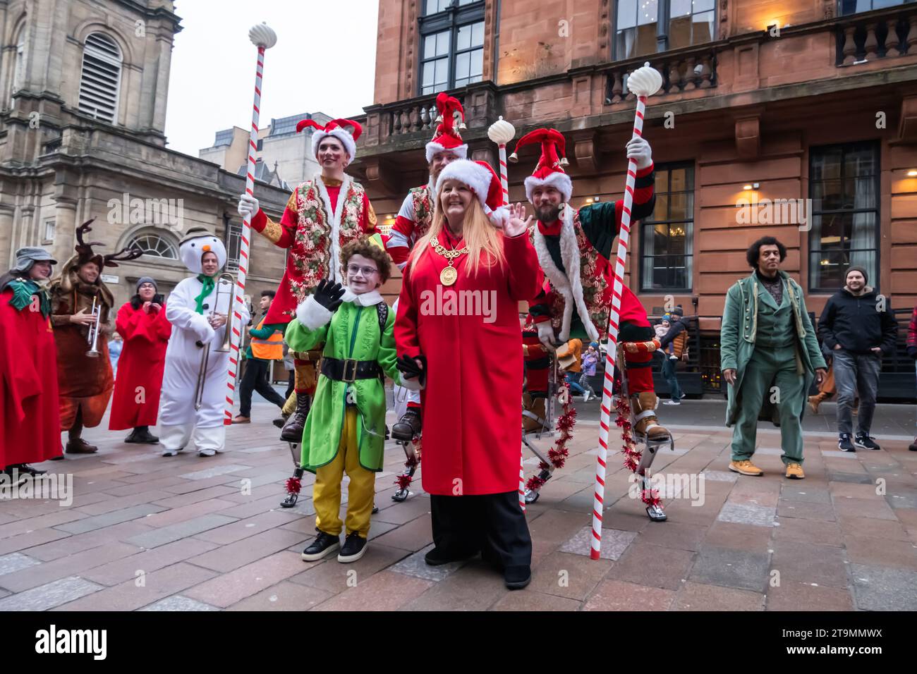 Glasgow, Scotland, UK. 26th November, 2023. Lord Provost of Glasgow ...