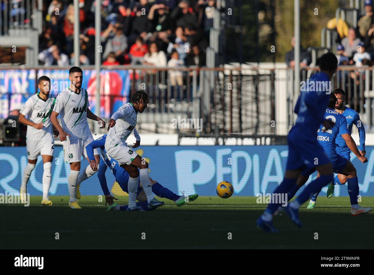 Ardian Ismajli (Empoli)Armand Lauriente (Sassuolo) during the Italian ... Ardian Ismajli (Empoli)Armand Lauriente (Sassuolo) during the Italian ...