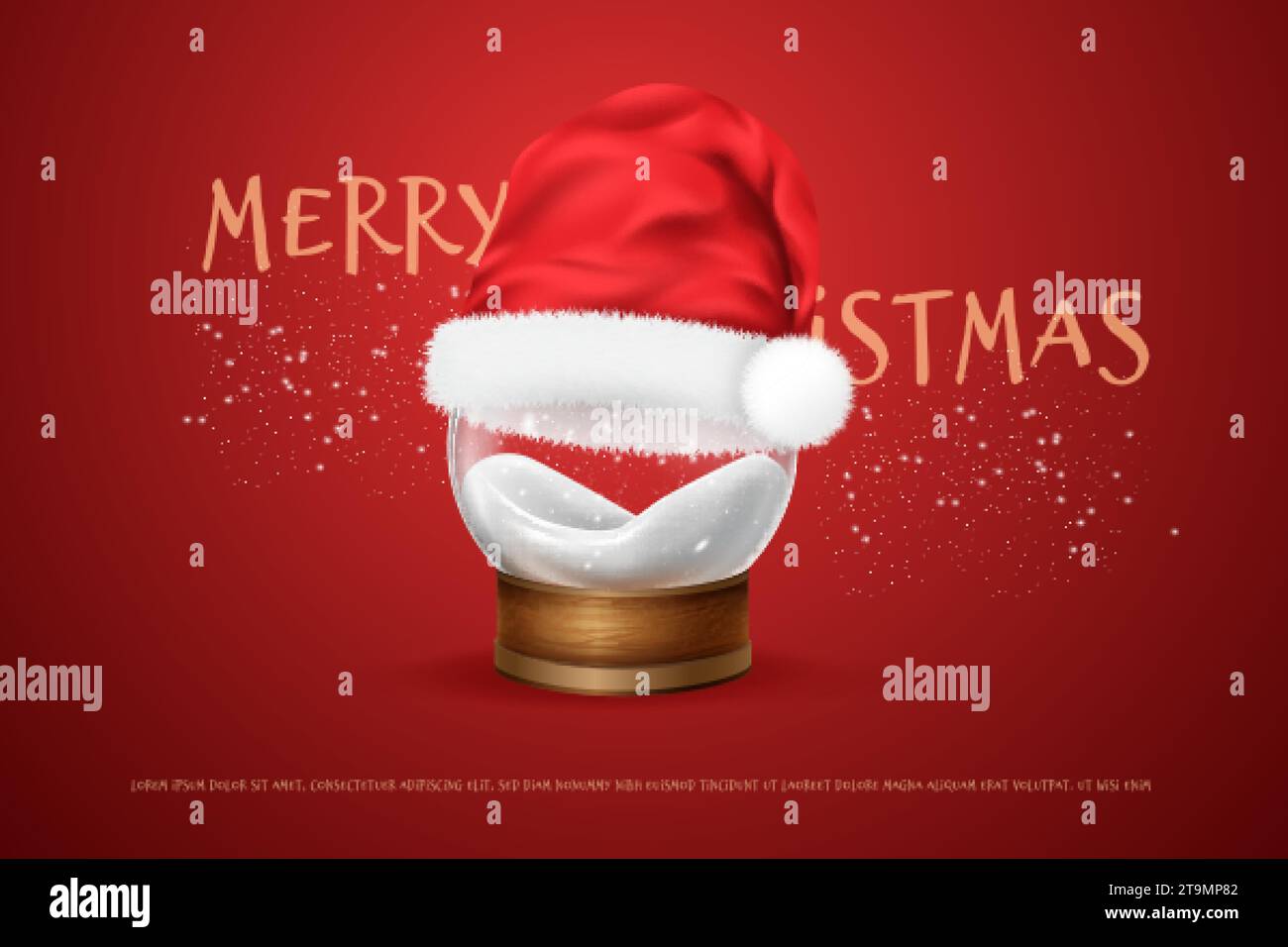 Decorative santa display Stock Vector Images - Alamy