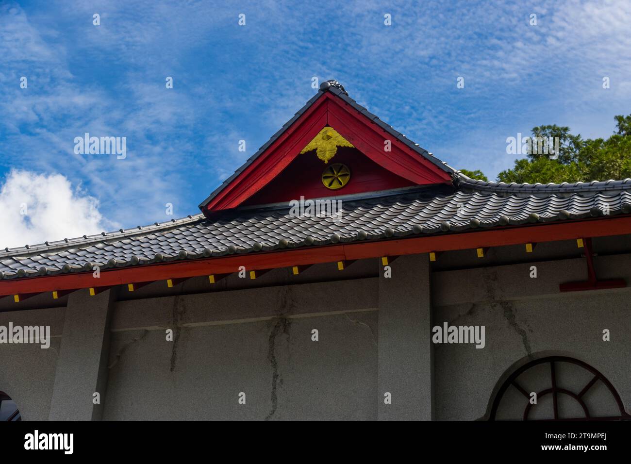 Sun Moon Lake, Yuchi, Taiwan - October 9, 2023: Xuanguang Temple in Sun ...