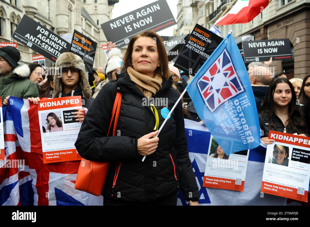 London, UK, 26 Nov 2023 Julia Hartley-Brewer is a British radio ...