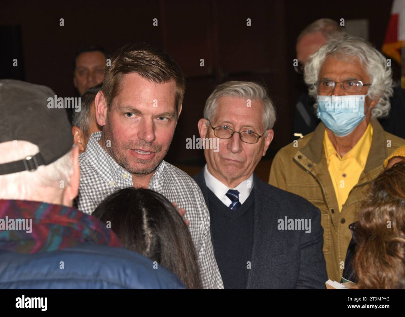 Pleasanton, CA - March 1, 2023: Eric Swalwell, representive for ...