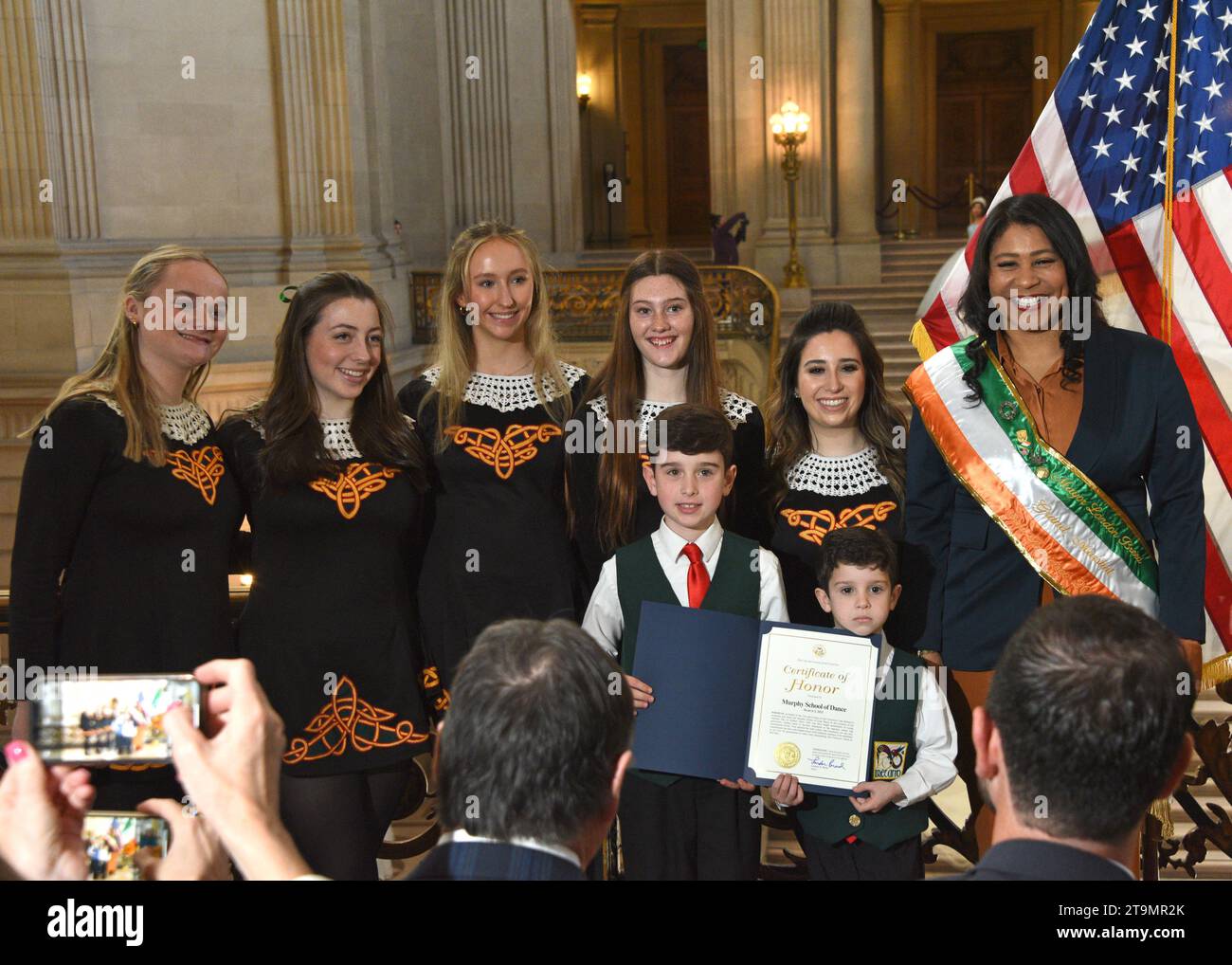 San Francisco, CA - March 3, 2023: Mayor London Breed presenting a ...