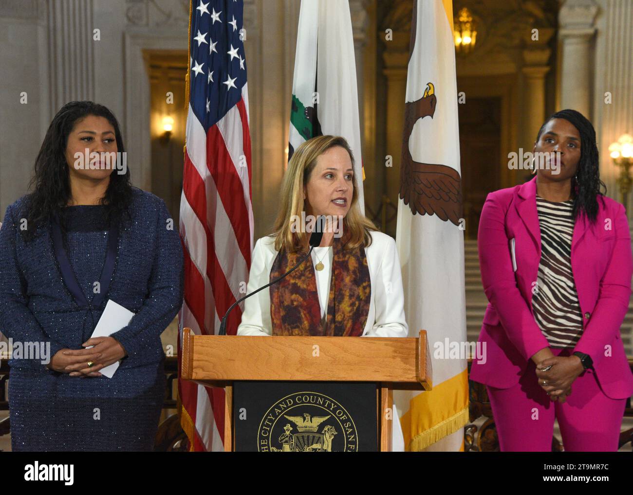 San Francisco, CA - March 8, 2023: Andrea Dew Steele, co-founder of ...