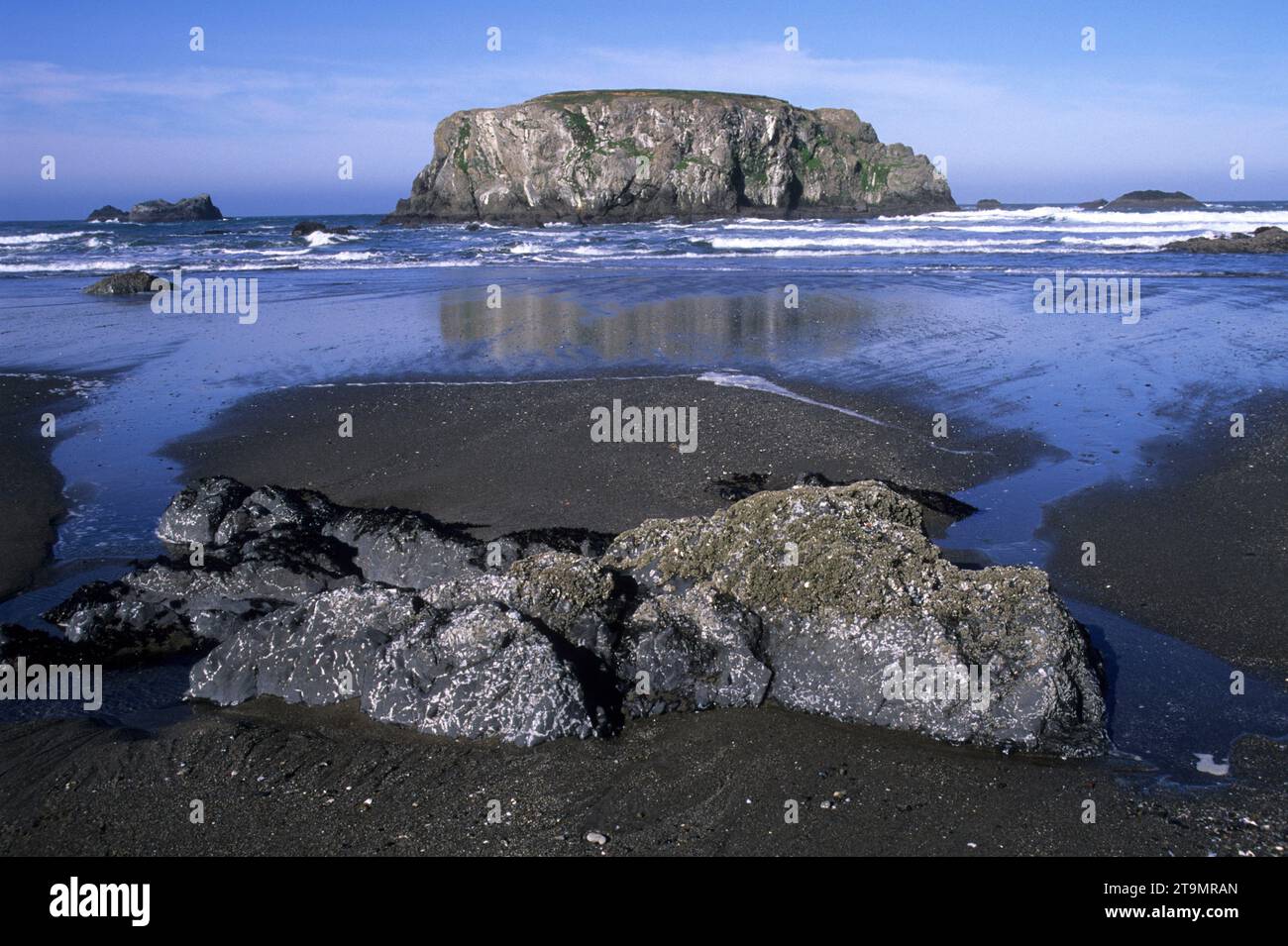 Table Rock, Bandon State Park, Oregon Stock Photo - Alamy
