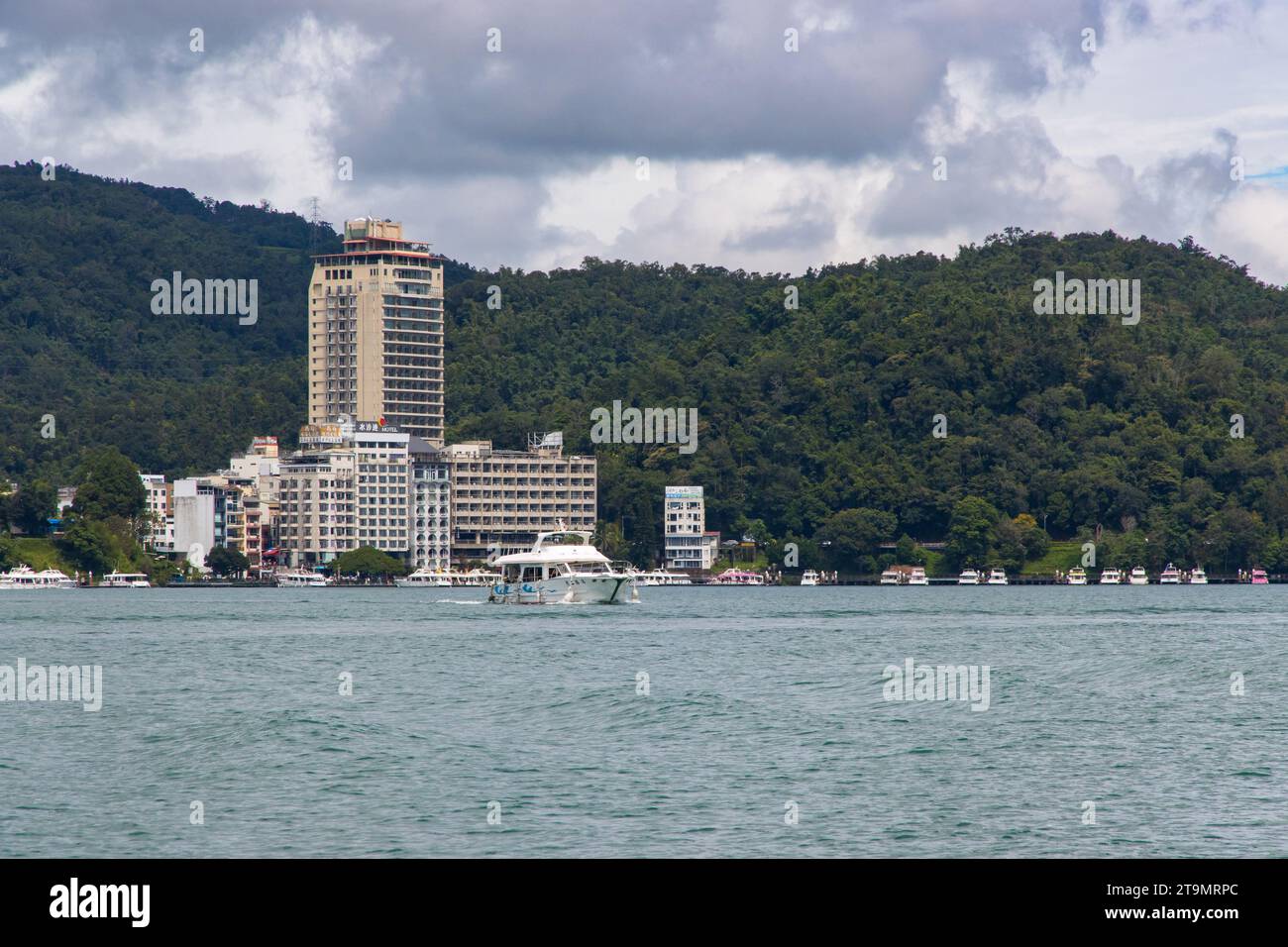 Sun Moon Lake, Yuchi, Taiwan - October 9, 2023: Sun Moon Lake, Nantou ...