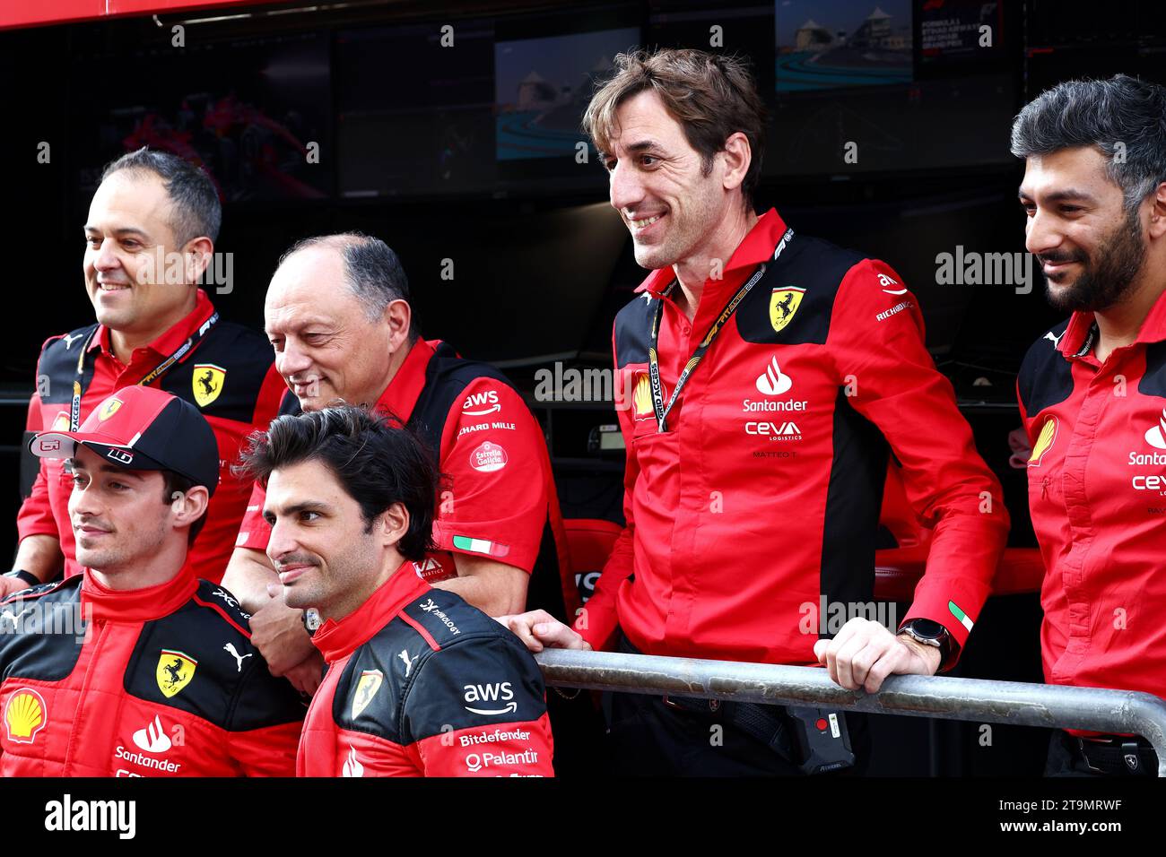 Abu Dhabi, Abu Dhabi. 26th Nov, 2023. Charles Leclerc (MON) Ferrari ...