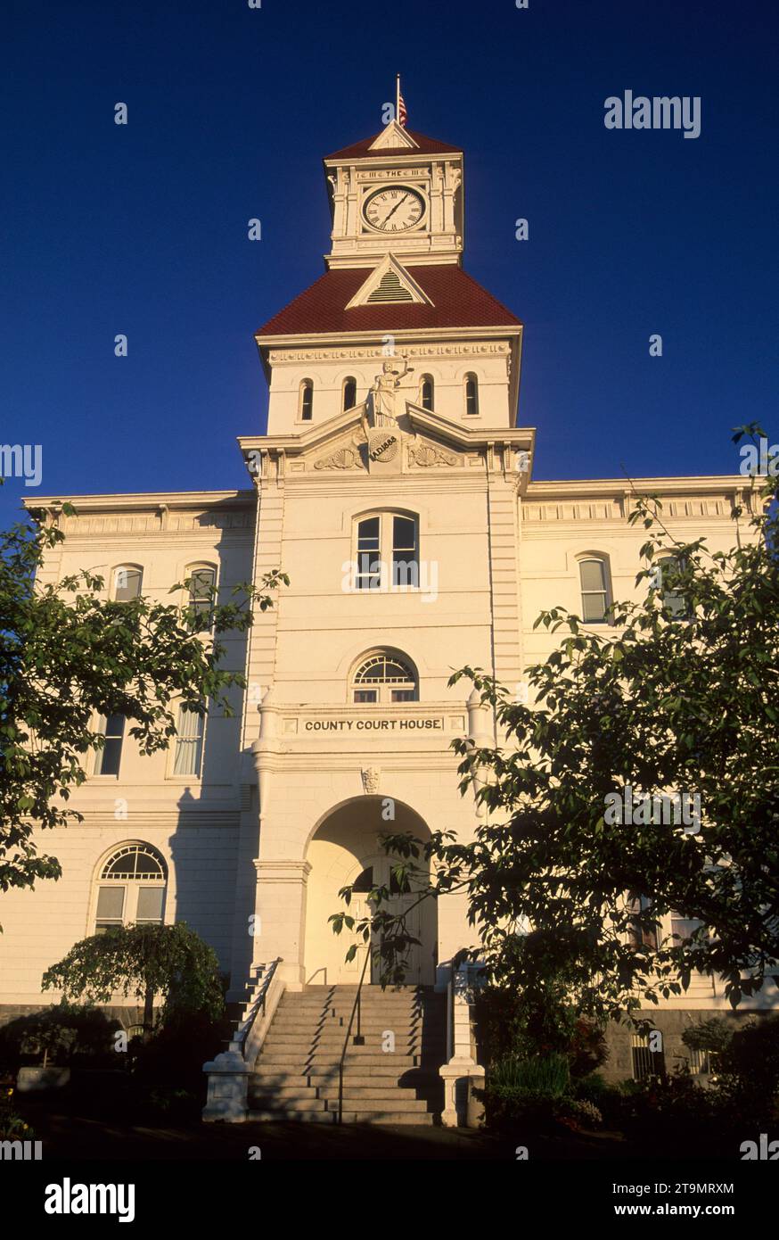Benton County Courthouse, Corvallis, Oregon Stock Photo - Alamy