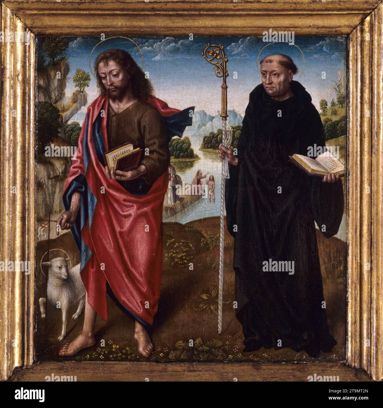 Triptych of the Annunciation (detail) 1483 by Master Of The Legend Of Saint. Ursula (I Stock ...