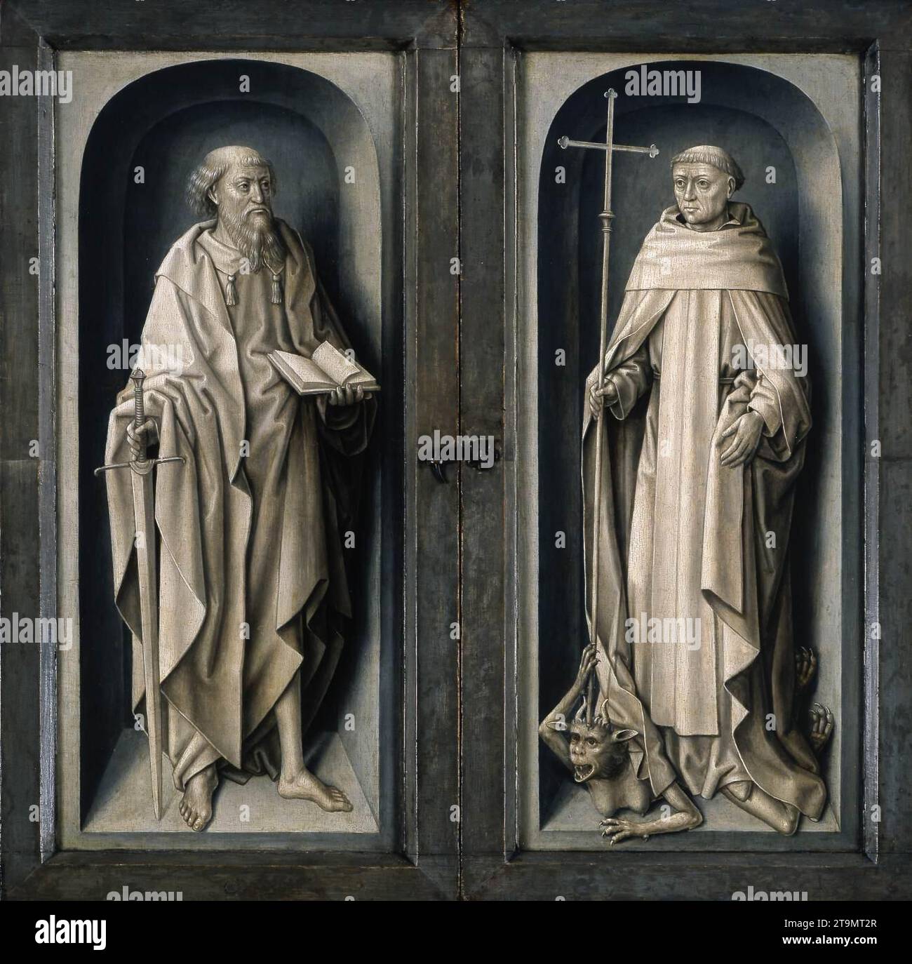 Triptych of the Annunciation (detail) 1483 by Master Of The Legend Of Saint. Ursula (I Stock ...