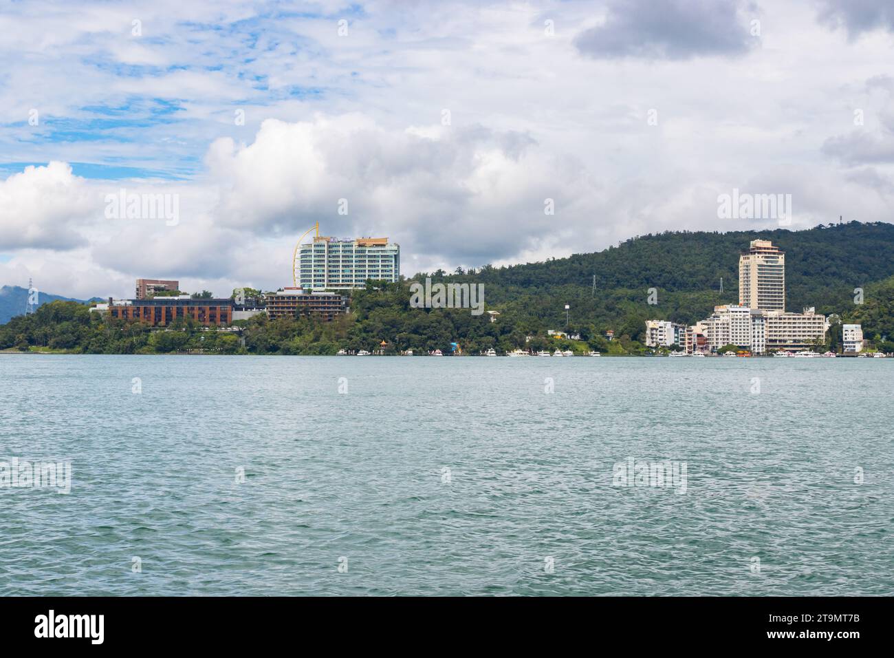 Sun Moon Lake, Yuchi, Taiwan - October 9, 2023: Sun Moon Lake, Nantou ...