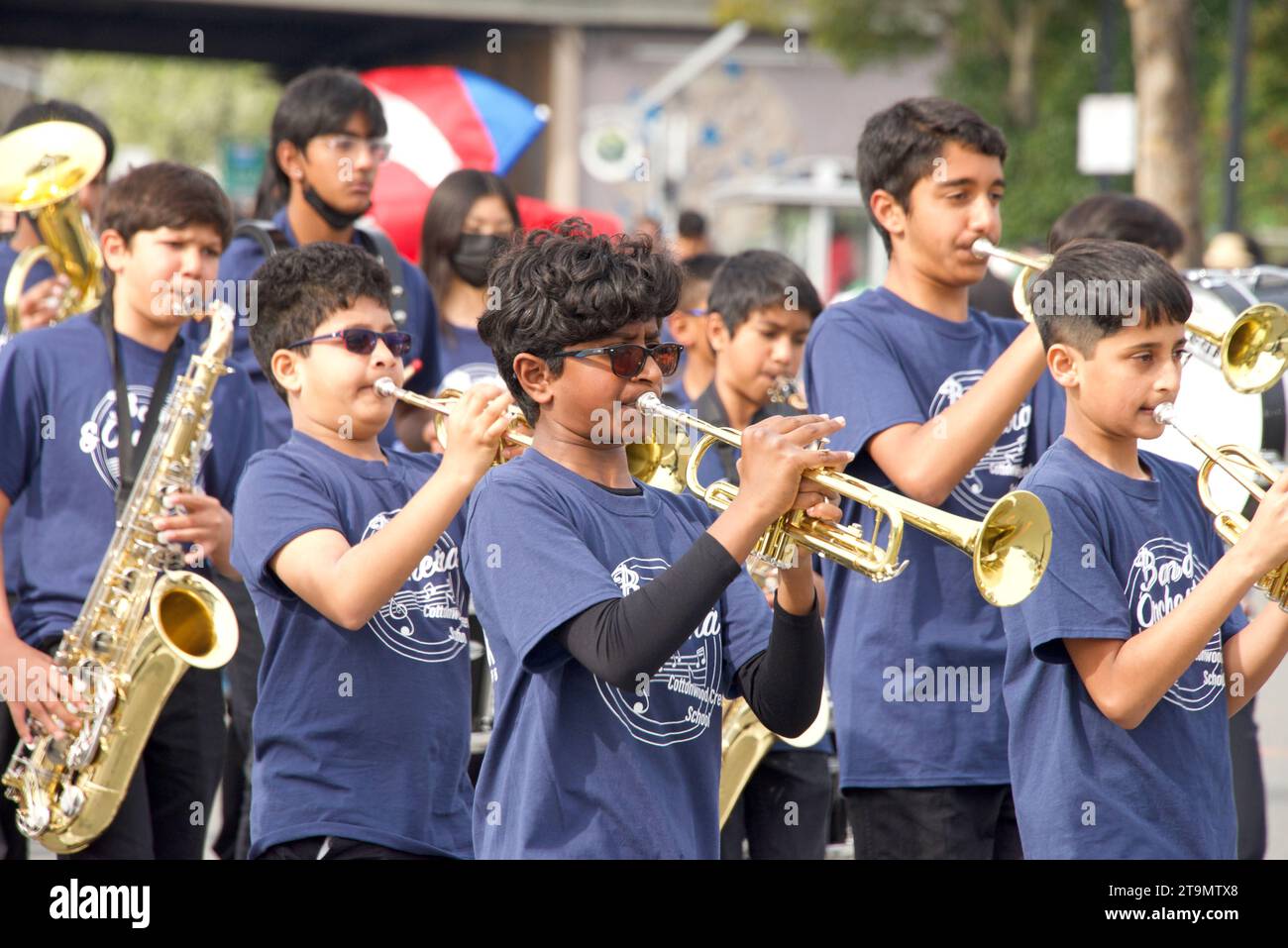 Dublin, CA - March 18, 2023: Participants in Dublin's 39th Annual Saint ...