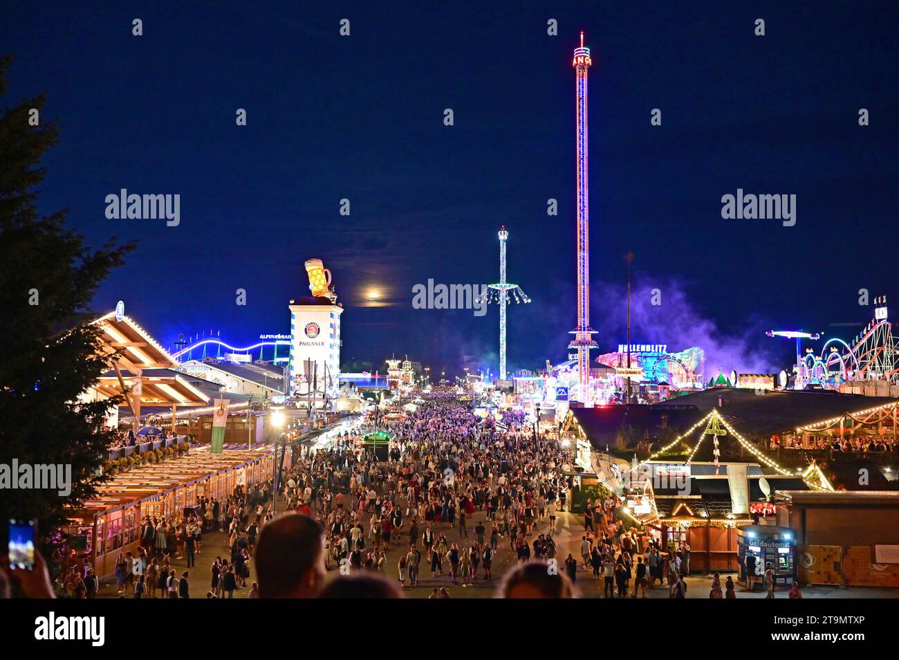 Oktoberfest Wiesn in Munich, Bavaria - the world's largest folk ...