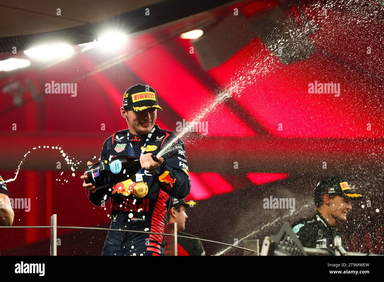 Abu Dhabi. 26th Nov, 2023. VERSTAPPEN Max (ned), Red Bull Racing RB19 ...