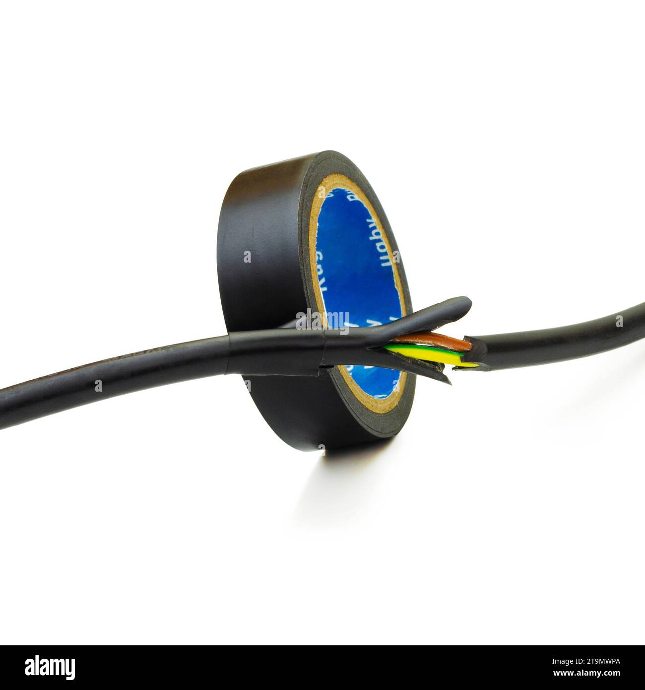 Electrical cable with exposed wire hi-res stock photography and images - Alamy