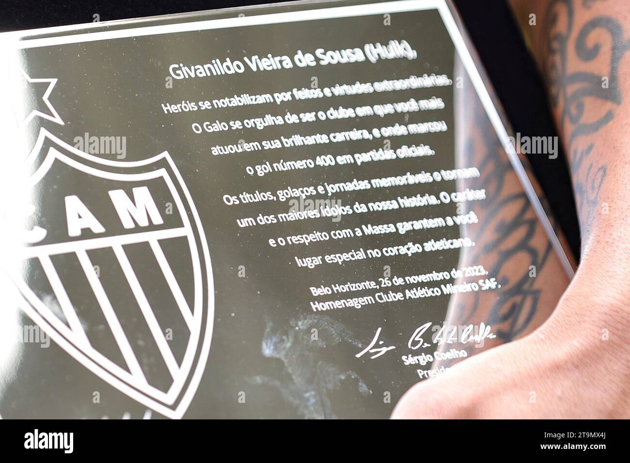 MG - BELO HORIZONTE - 11/26/2023 - BRAZILIAN A 2023, ATLETICO-MG 2023. Photo: Gilson Lobo/AGIF ...