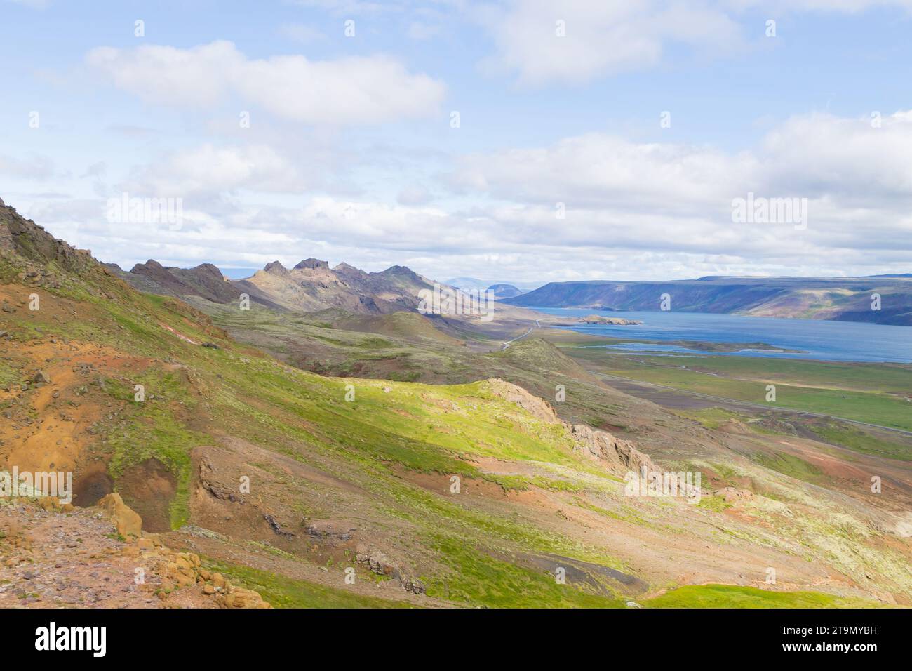 Iceland aerial southern peninsula hi-res stock photography and images ...