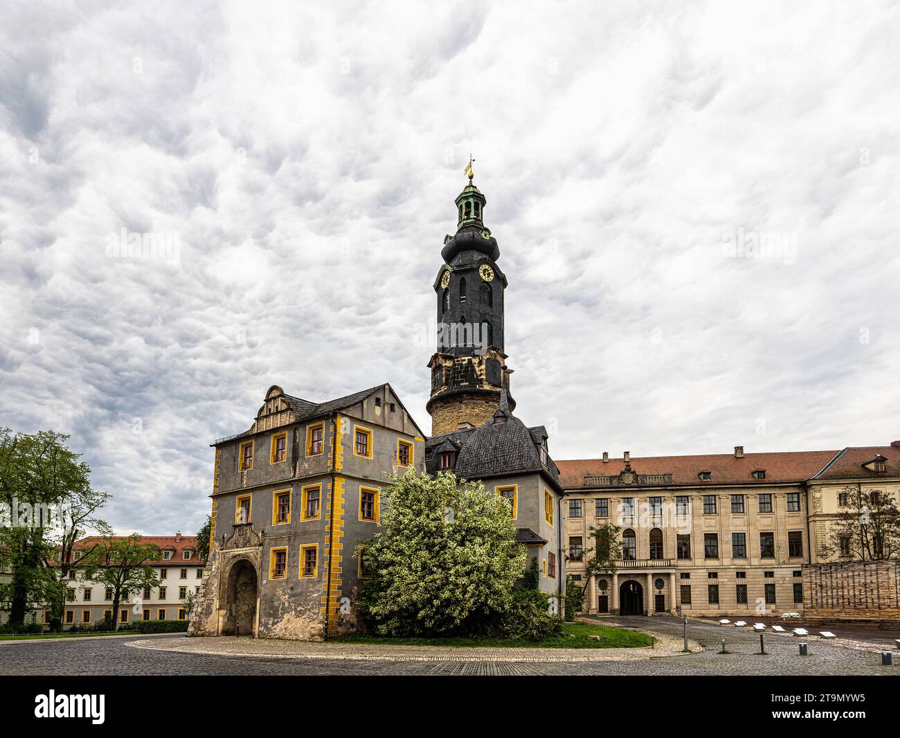 City Palace or city castle at Weimar, Thuringia, Germany is included in ...