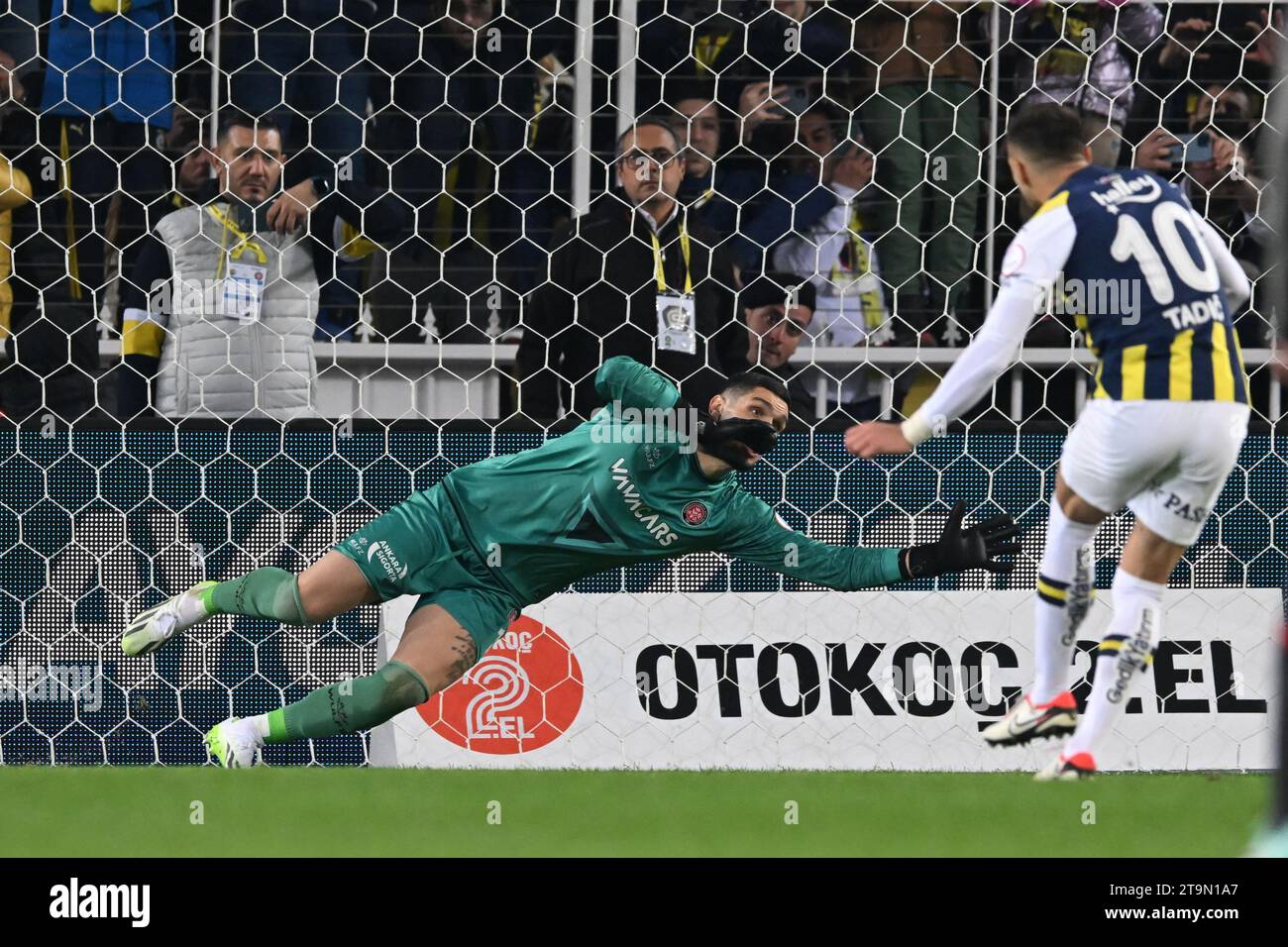 ISTANBUL - Dusan Tadic of Fenerbahce SK scores a penalty during the ...
