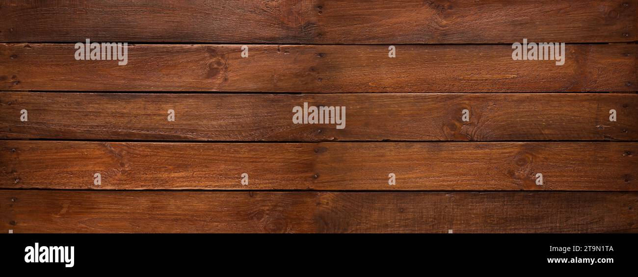 Old rustic wood panel banner. Background texture wallpaper Stock Photo ...