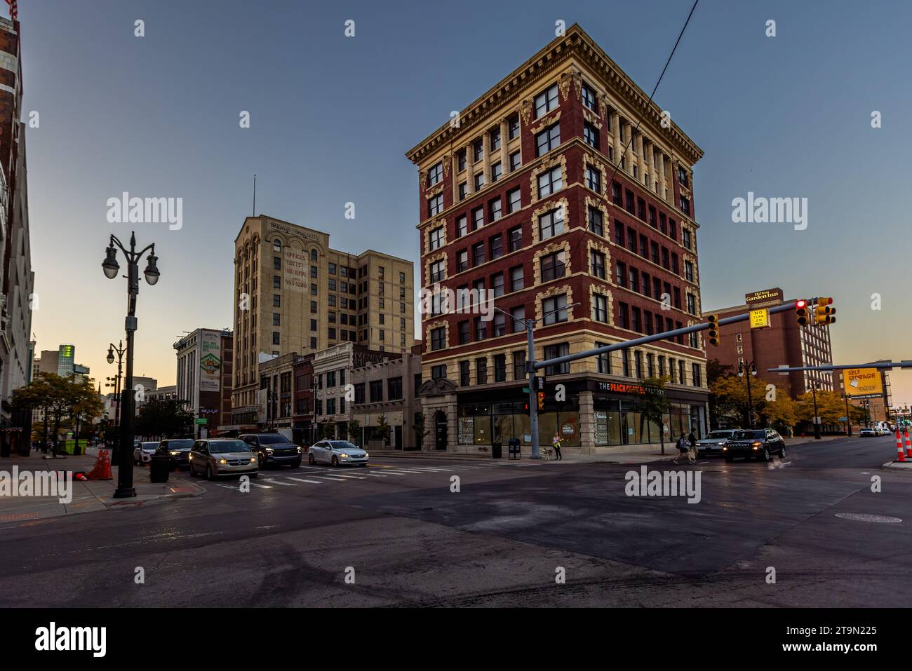 Greektown, Detroit, United States Stock Photo - Alamy