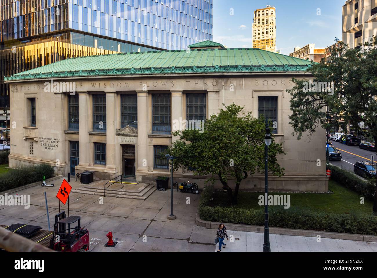 Detroit public library hi-res stock photography and images - Alamy