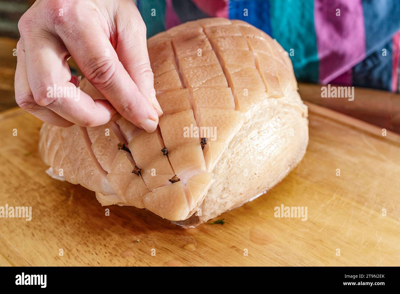 Larding meat hi-res stock photography and images - Alamy