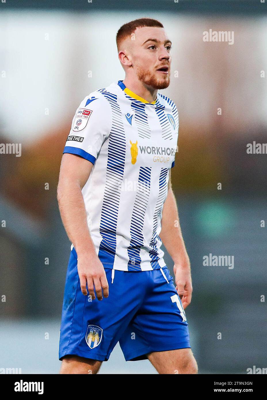Colchester United's Arthur Read during the Sky Bet League Two match at ...