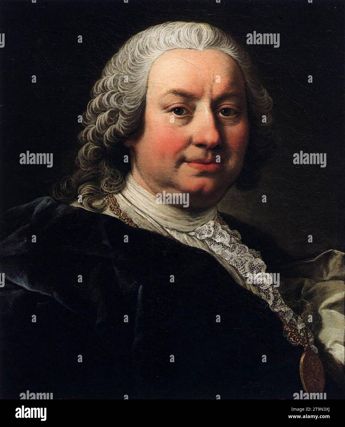 Self-Portrait c. 1745 by Martin Van Meytens Stock Photo - Alamy