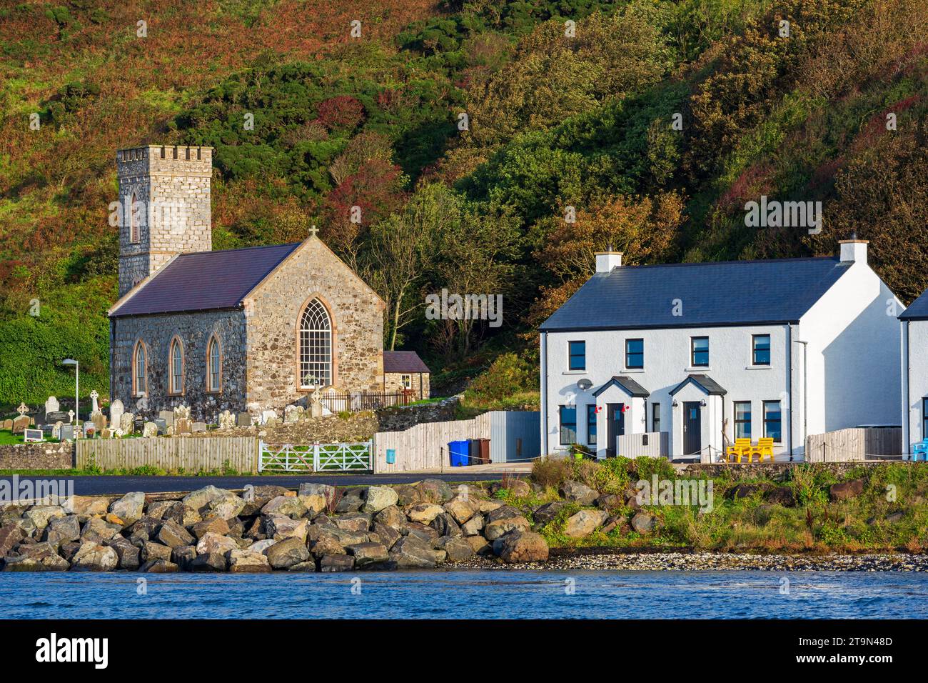 St. Thomas's Church Bay, Rathlin Island, County Antrim, Northern ...