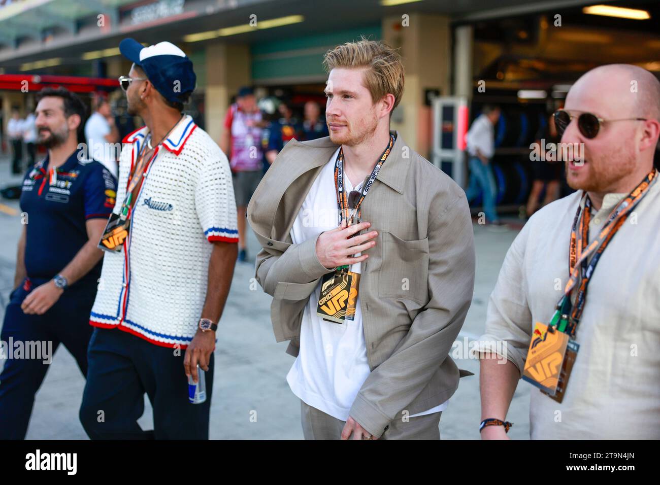 Abu Dhabi, United Arab Emirates. 26th Nov, 2023. Kevin De Bruyne, F1 ...