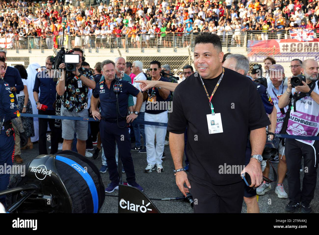 Abu Dhabi, United Arab Emirates. 26th Nov, 2023. Ronaldo, F1 Grand Prix ...