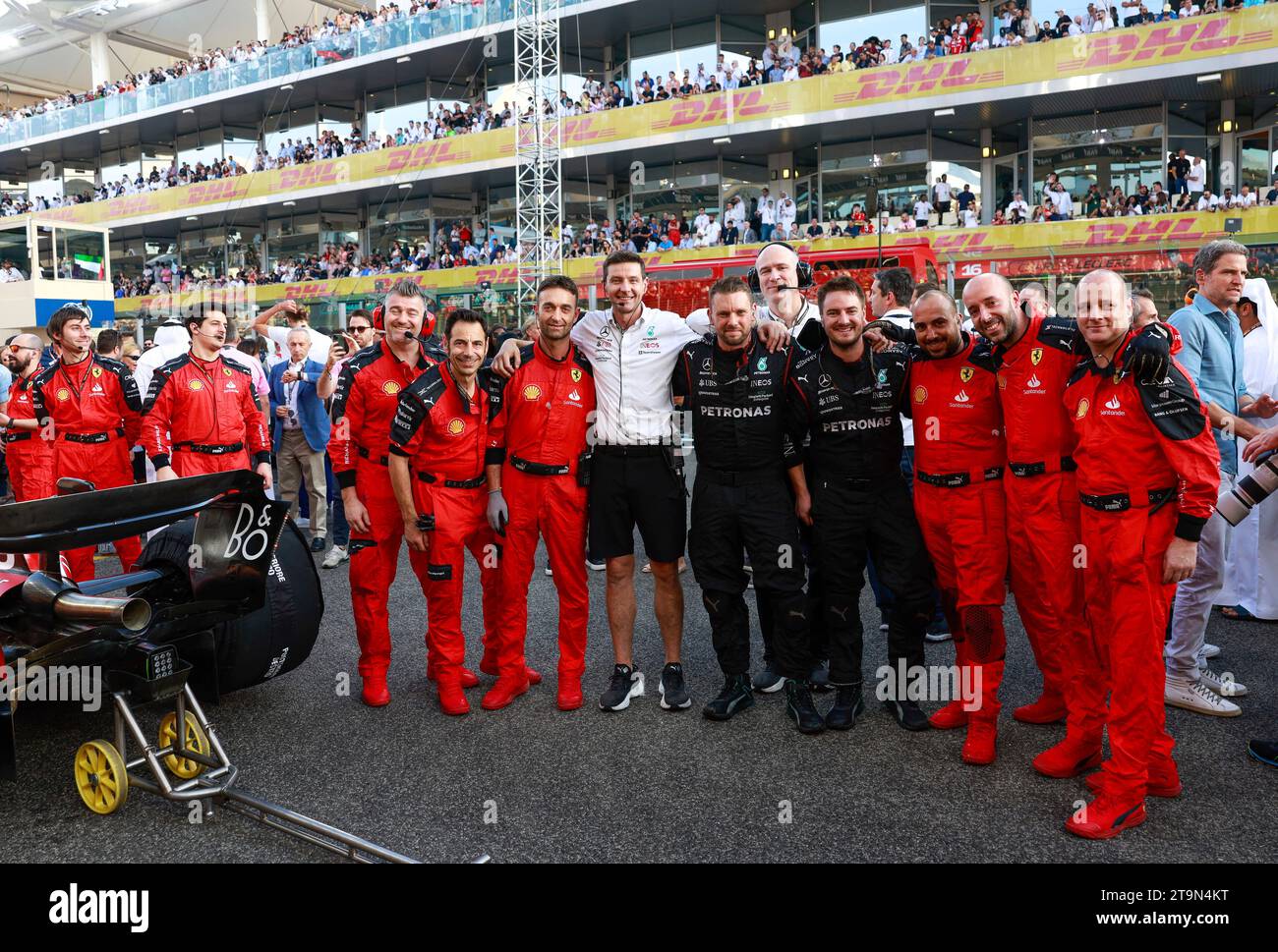 Abu Dhabi, United Arab Emirates. 26th Nov, 2023. Scuderia Ferrari Team ...